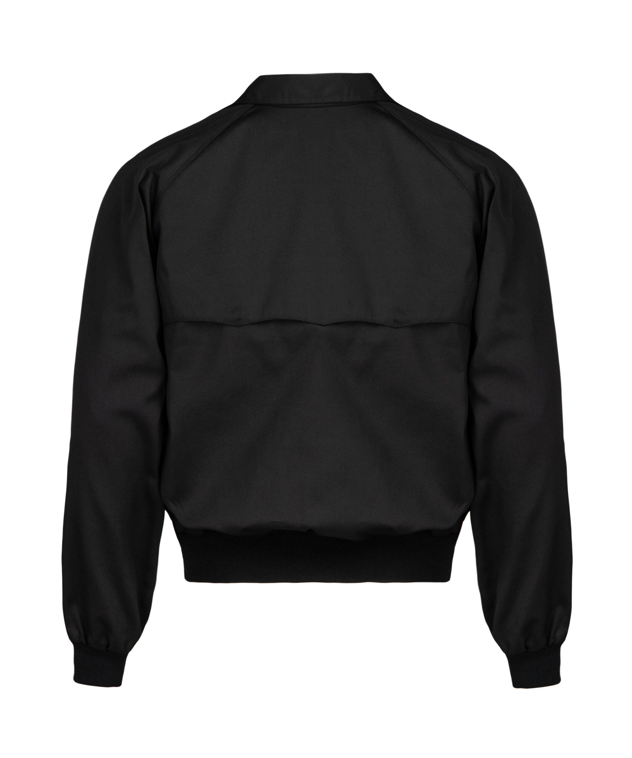 Harrington Jacket Open Vent Black Royal 62 Combat - Bennevis Clothing